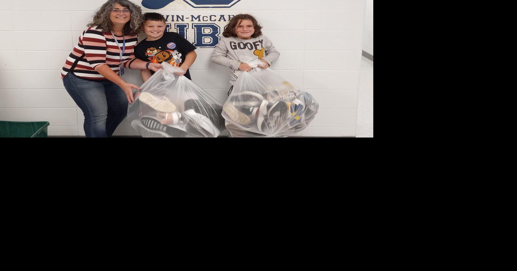 Elementary school shoe drive fundraises for student activities ...