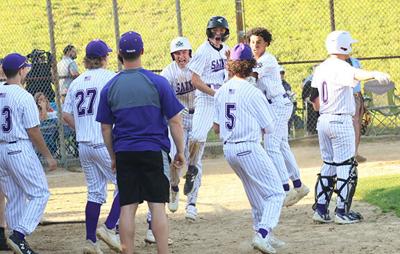 SRA baseball team walks off with victory over North Providence in Div ...