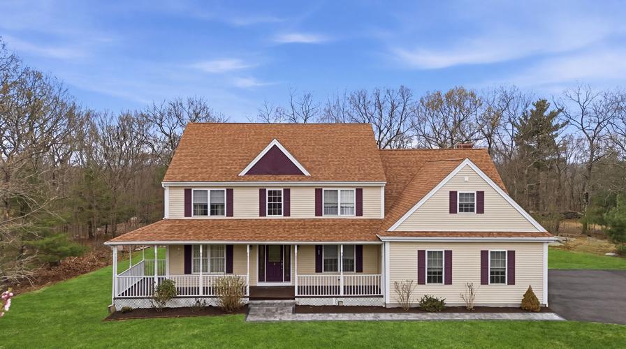 Custom built Colonial on private estate 3.65 acres | Real Estate ...