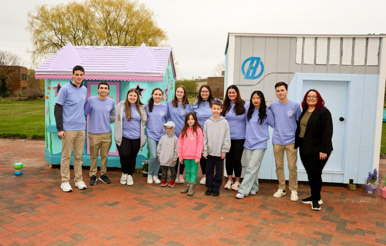 Bryant University Management group builds playhouses | | valleybreeze.com