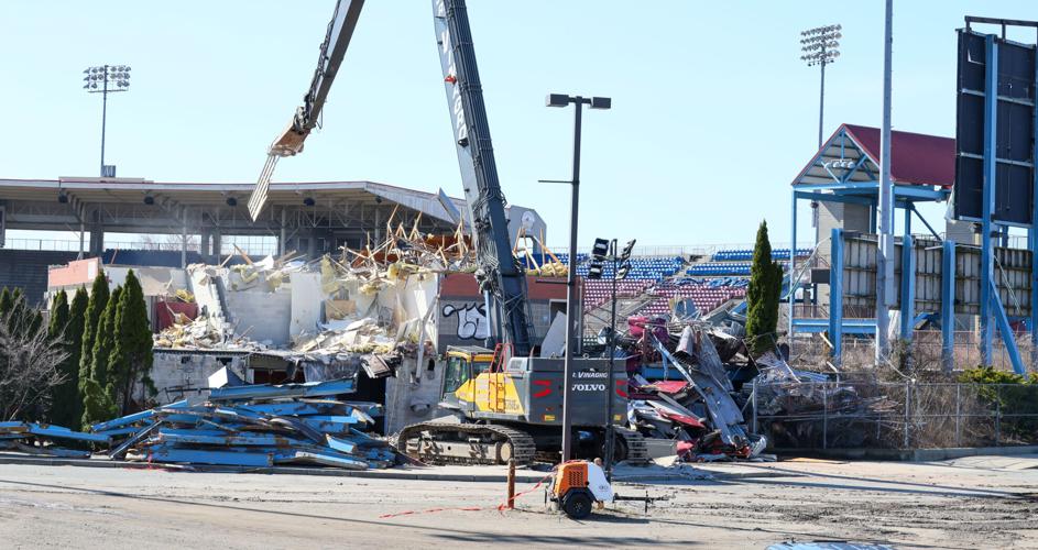McCoy Stadium demolition work | Multimedia | valleybreeze.com