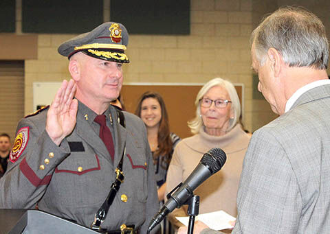 Lafferty sworn in as new police chief | News | valleybreeze.com