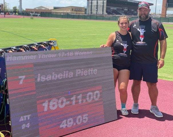 Woonsocket's Thoun wins hammer championship at USATF National Junior ...