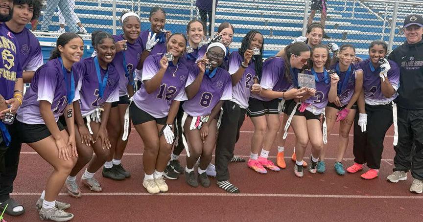 Undefeated SRA girls' flag football team wins Diamonds on the Gridiron ...