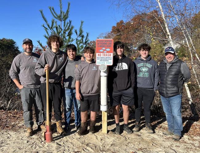 Eagle Scout Fonseca makes a difference at Slacks Pond Beach | News ...