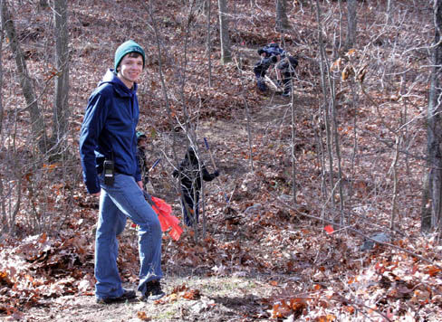 Coogan, helpers complete first leg of new trail system at Camp Meehan ...
