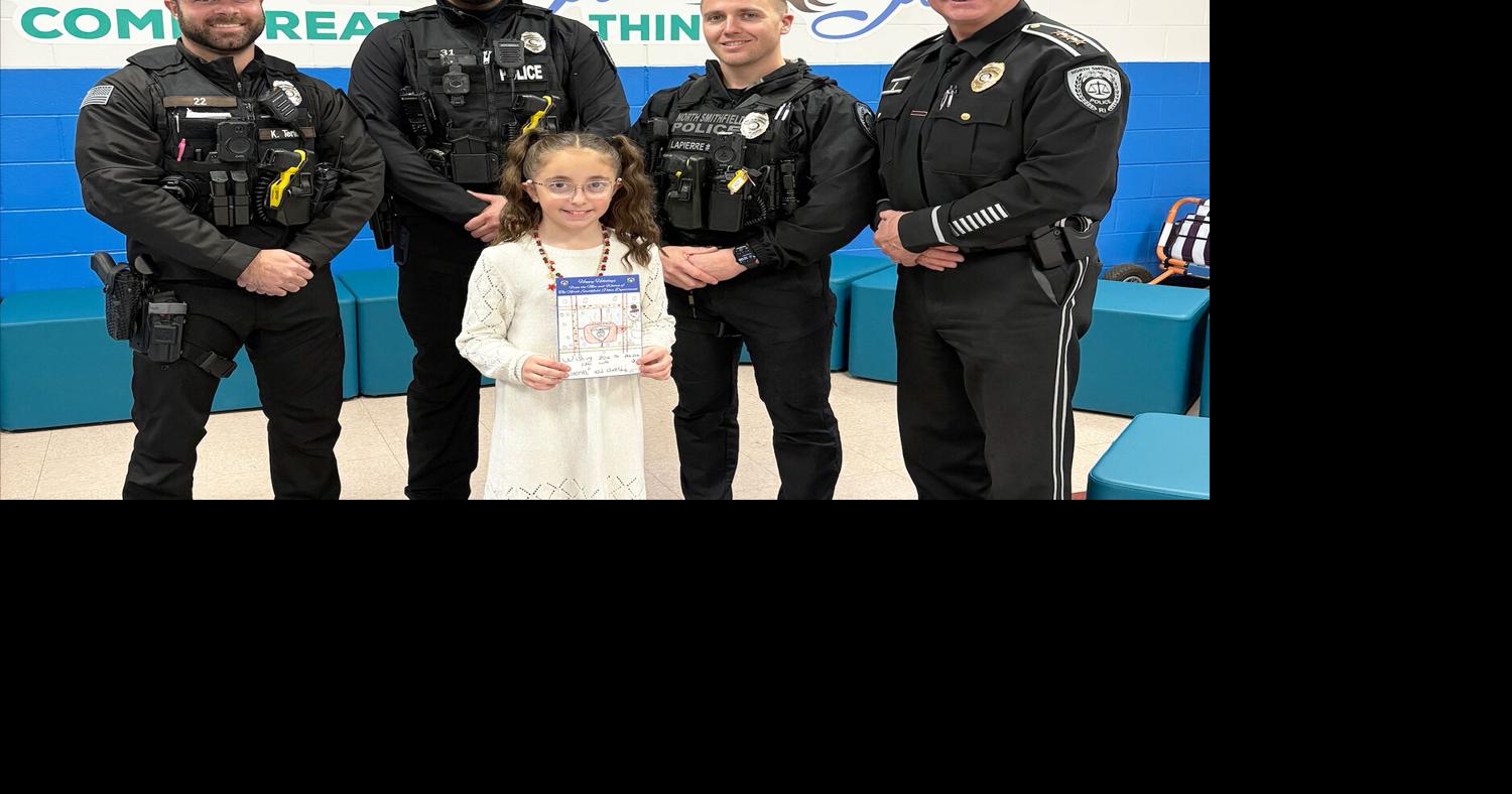 North Smithfield 3rd-grader wins NSPD's first holiday card design ...