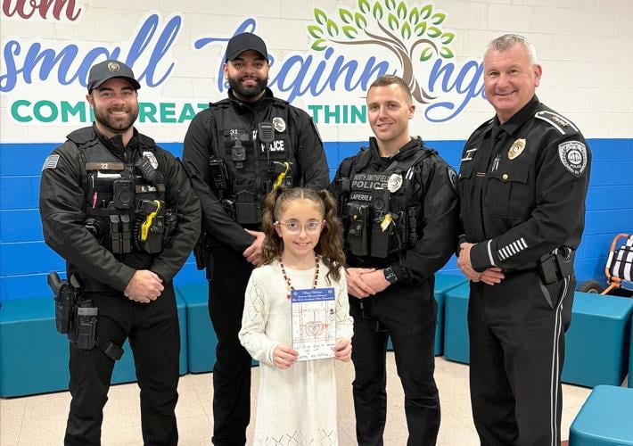 North Smithfield 3rd-grader wins NSPD's first holiday card design ...