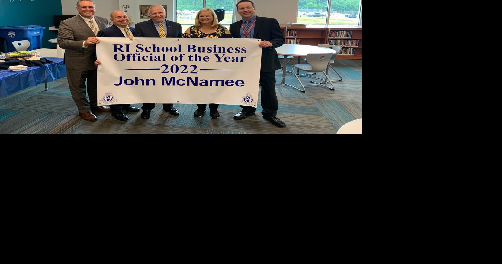 McNamee named Business Manager of the Year | News | valleybreeze.com