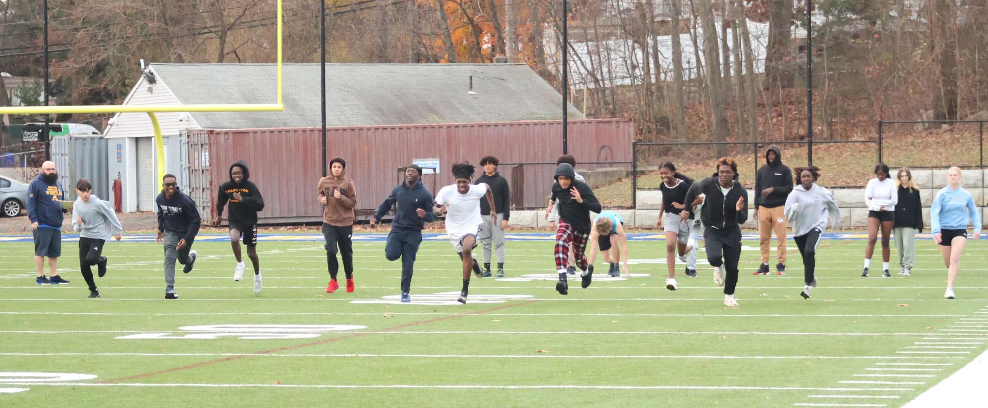 North Providence boys' and girls' indoor track and field teams invade ...