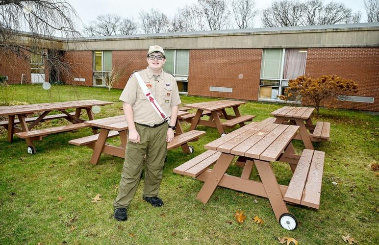 Lucas Webber reveals his Eagle Scout project of an outdoor classroom ...
