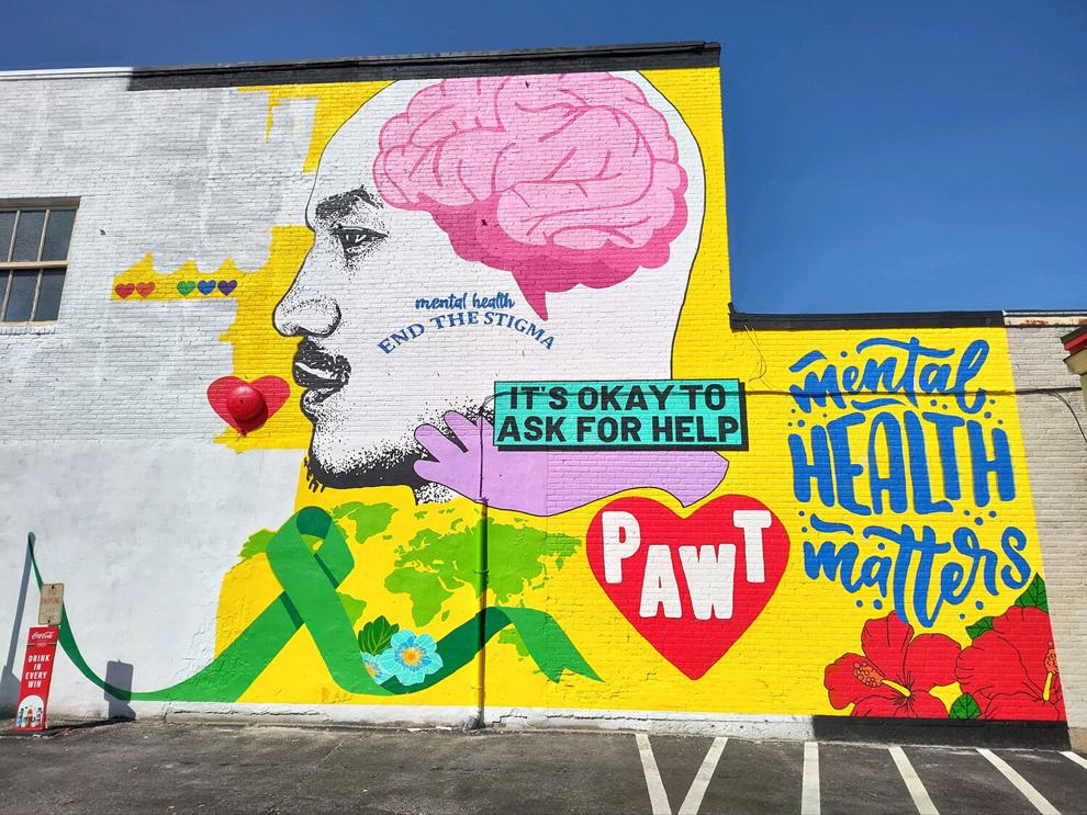 Mental health murals grace area businesses | News | valleybreeze.com