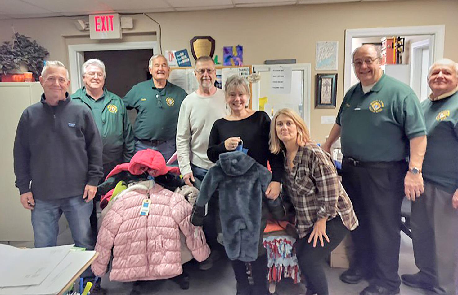 Frehill Knights of Columbus donate coats | North Smithfield/Blackstone ...