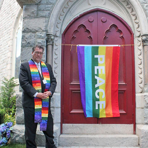 Pastor: Chapel St. church’s rainbow flag sign of God’s love | News ...