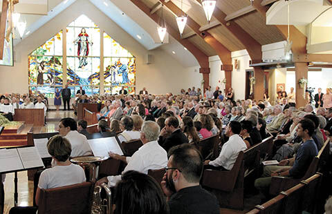 Hundreds join 'Father Ray' celebrating 50 years of grace | News ...