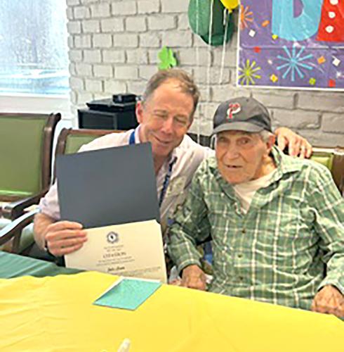 John Costa celebrates 102nd birthday | Cumberland | valleybreeze.com