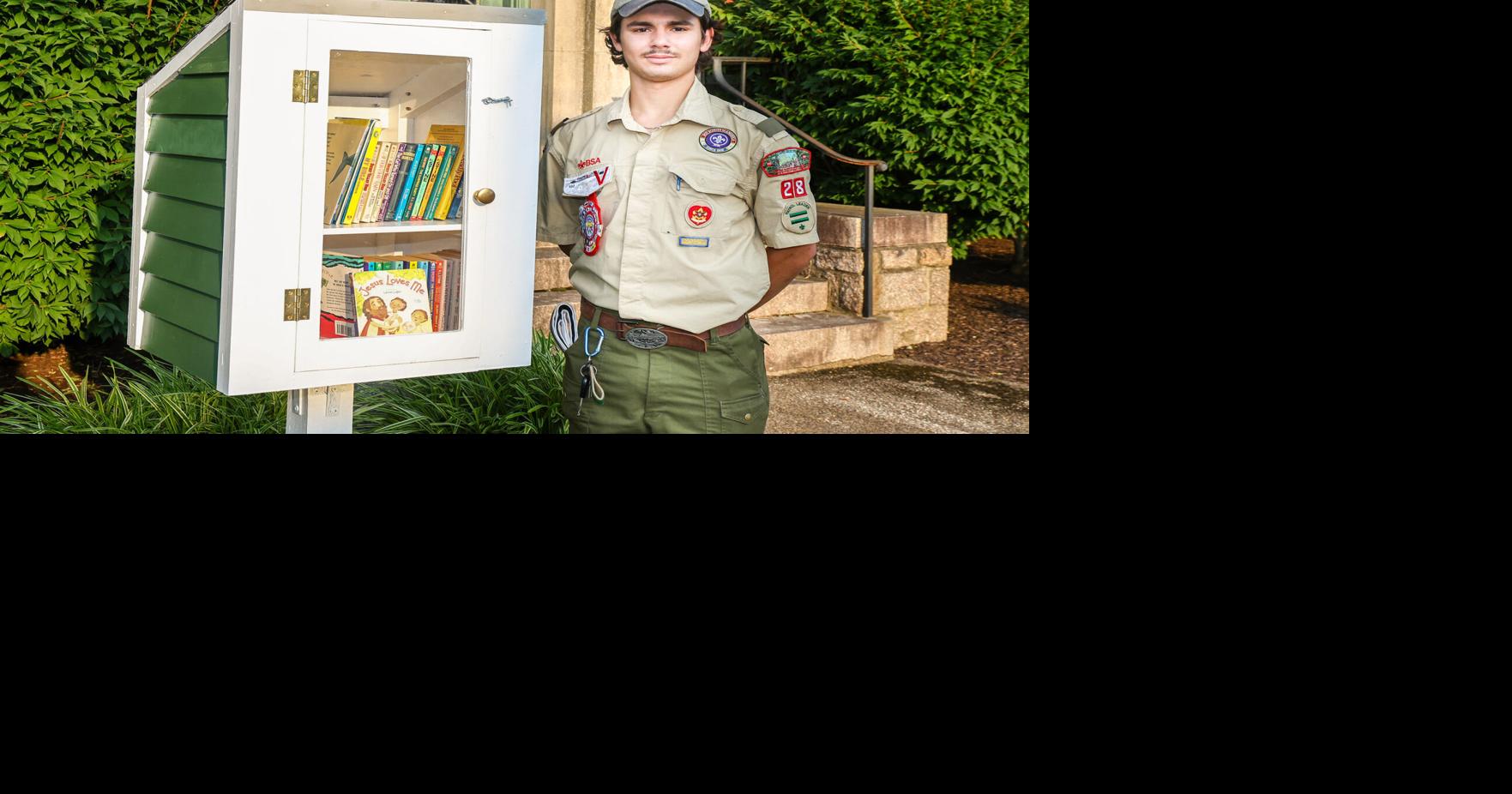 Pawtucket Eagle Scout builds a Little Free Library at St. Teresa’s ...