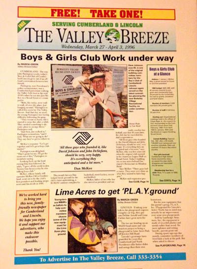 A look back at the news of 20 years ago | News | valleybreeze.com