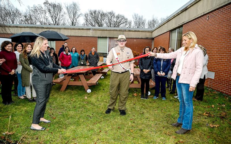 Lucas Webber reveals his Eagle Scout project of an outdoor classroom ...