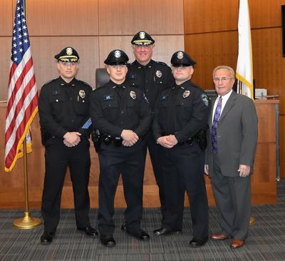 Police Department welcomes two new officers | School | valleybreeze.com