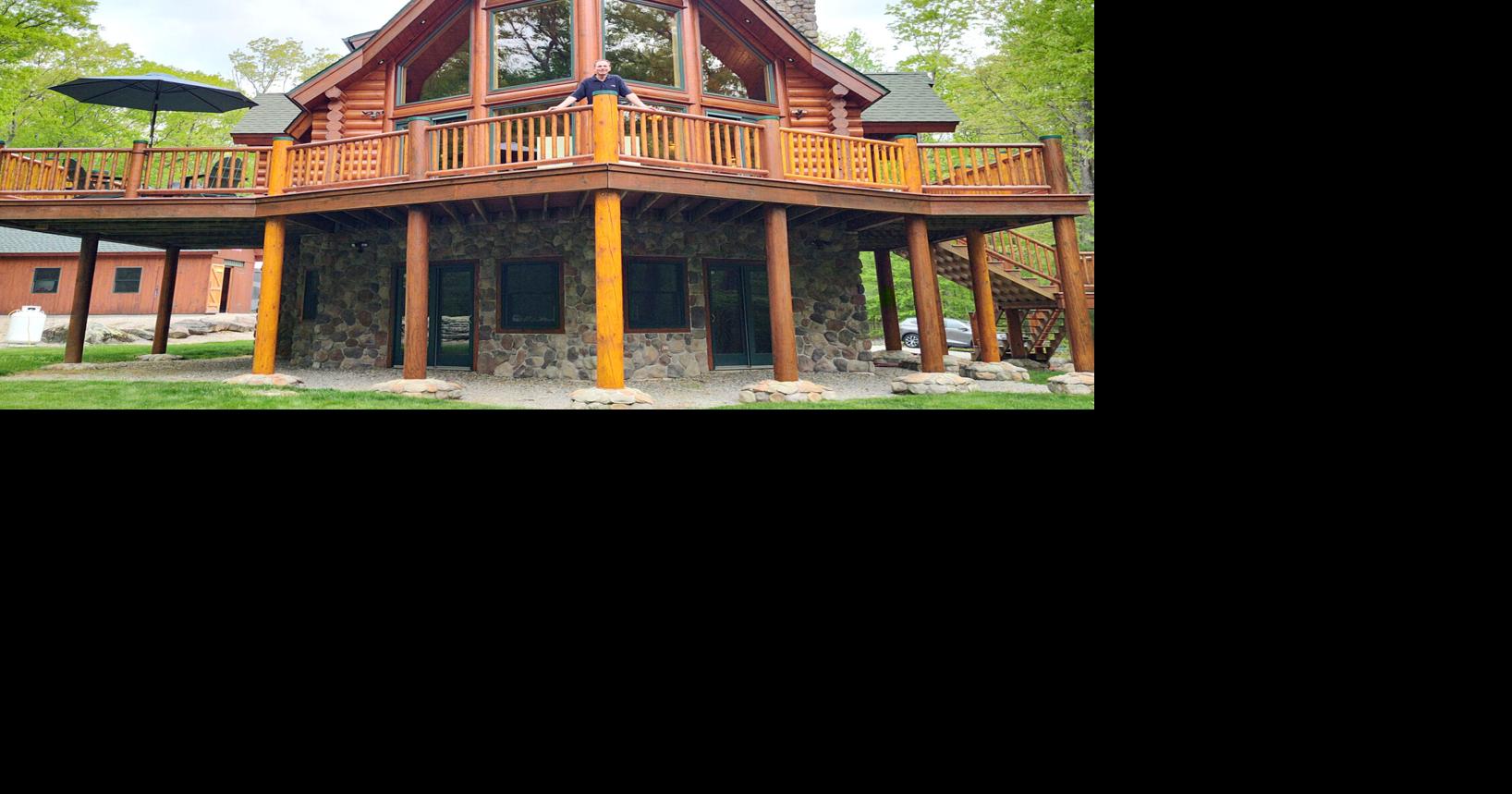 Rocky Mountain living: North Scituate log cabin is uniquely stunning ...