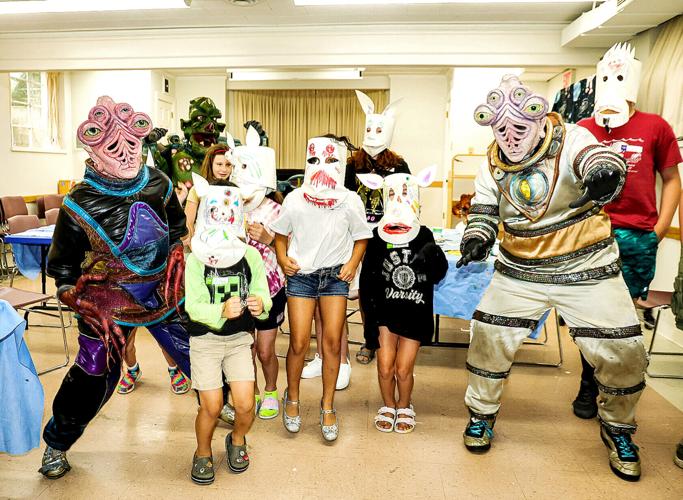Big Nazo 3D mask making at Greenville Library | | valleybreeze.com