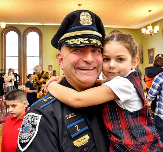 Woonsocket Police Department holds a swearing in ceremony ...