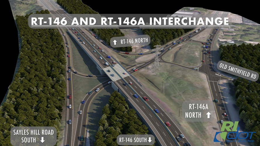 Route 146's diverging diamond interchange may quiet highway noise for ...