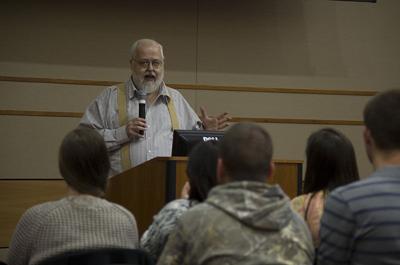 Lee Sandlin speaks about weather book, titled "Storm Kings" | News ...