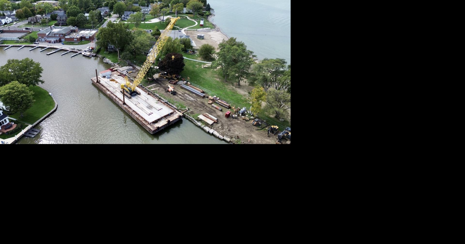 US Army Corps of Engineers continues pier work | News ...
