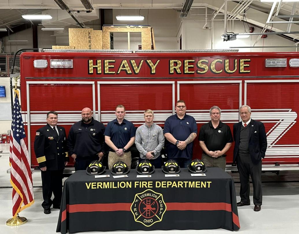 VFD adds five firefighters to the roster | News | vermilionphotojournal.com