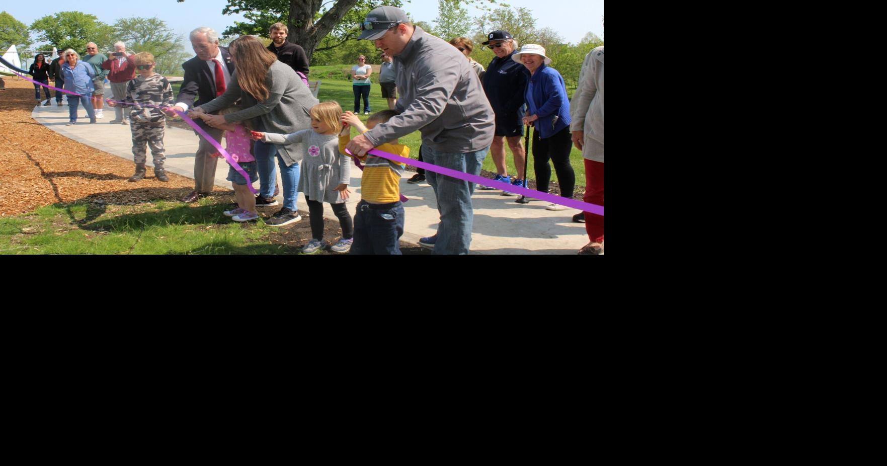 Vermilion cuts the ribbon on the new Sherod Park playground | News ...