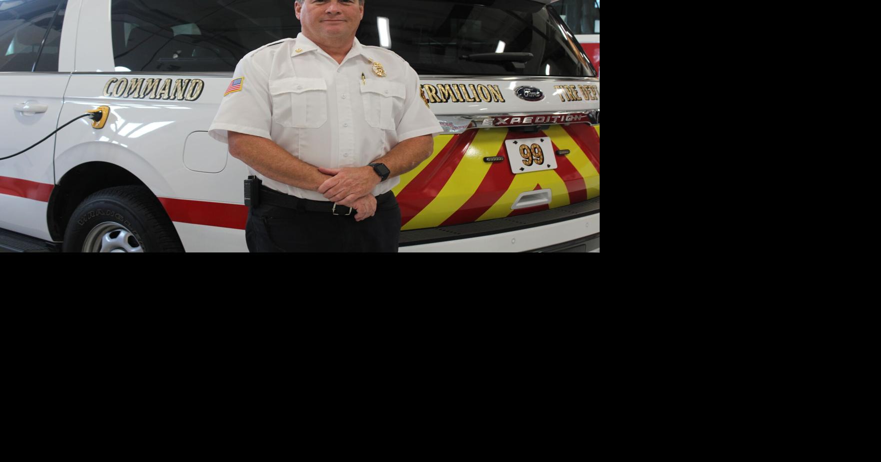 Chief Bill Brown looks to blaze a new trail at the Vermilion Fire ...