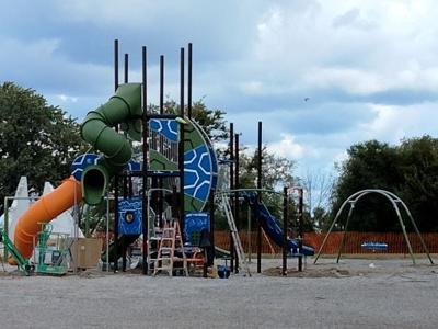 Sherod Park playground installation begins | News ...