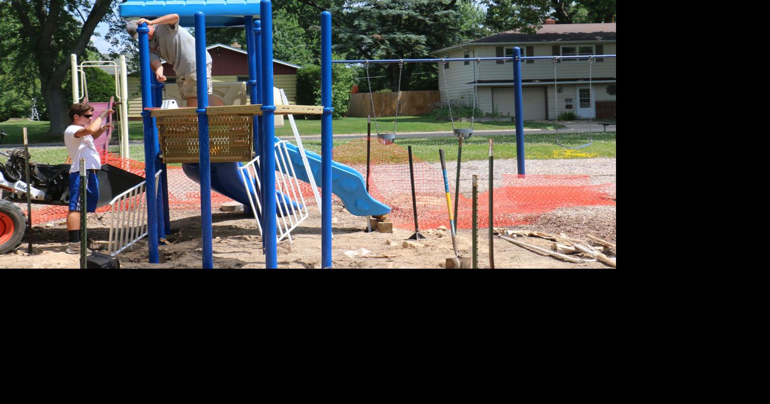 Kay Park playground upgrades almost completed | Local News ...