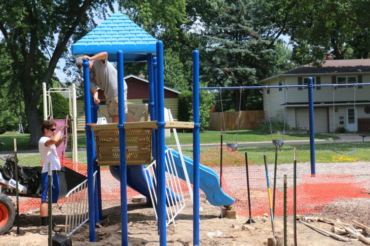 Kay Park playground upgrades almost completed | Local News ...