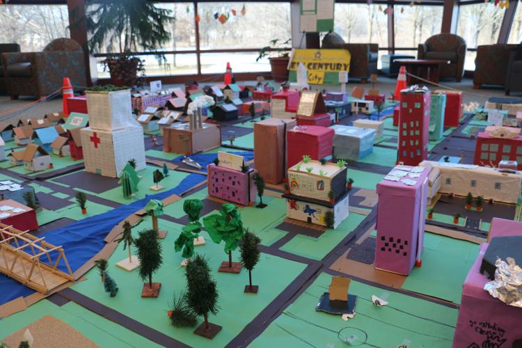 Crafting up a utopia: Box City exhibit demonstrates youth city planning ...