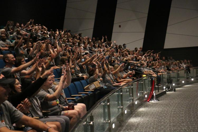 Pep rally for education: All-staff convocation brings together 900 ...