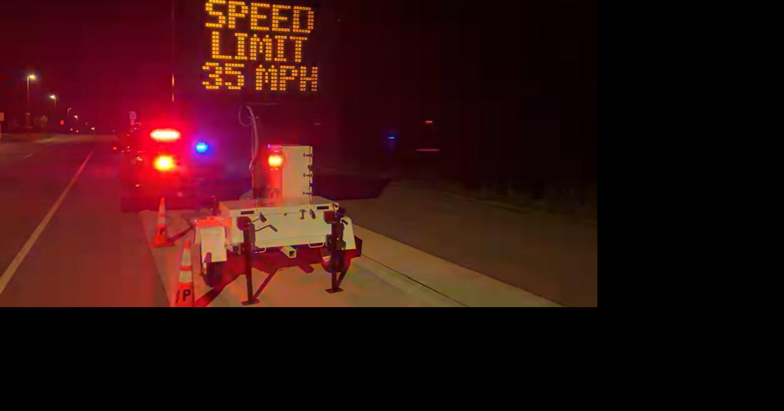 New speed enforcement sign also displays critical messages | Community ...