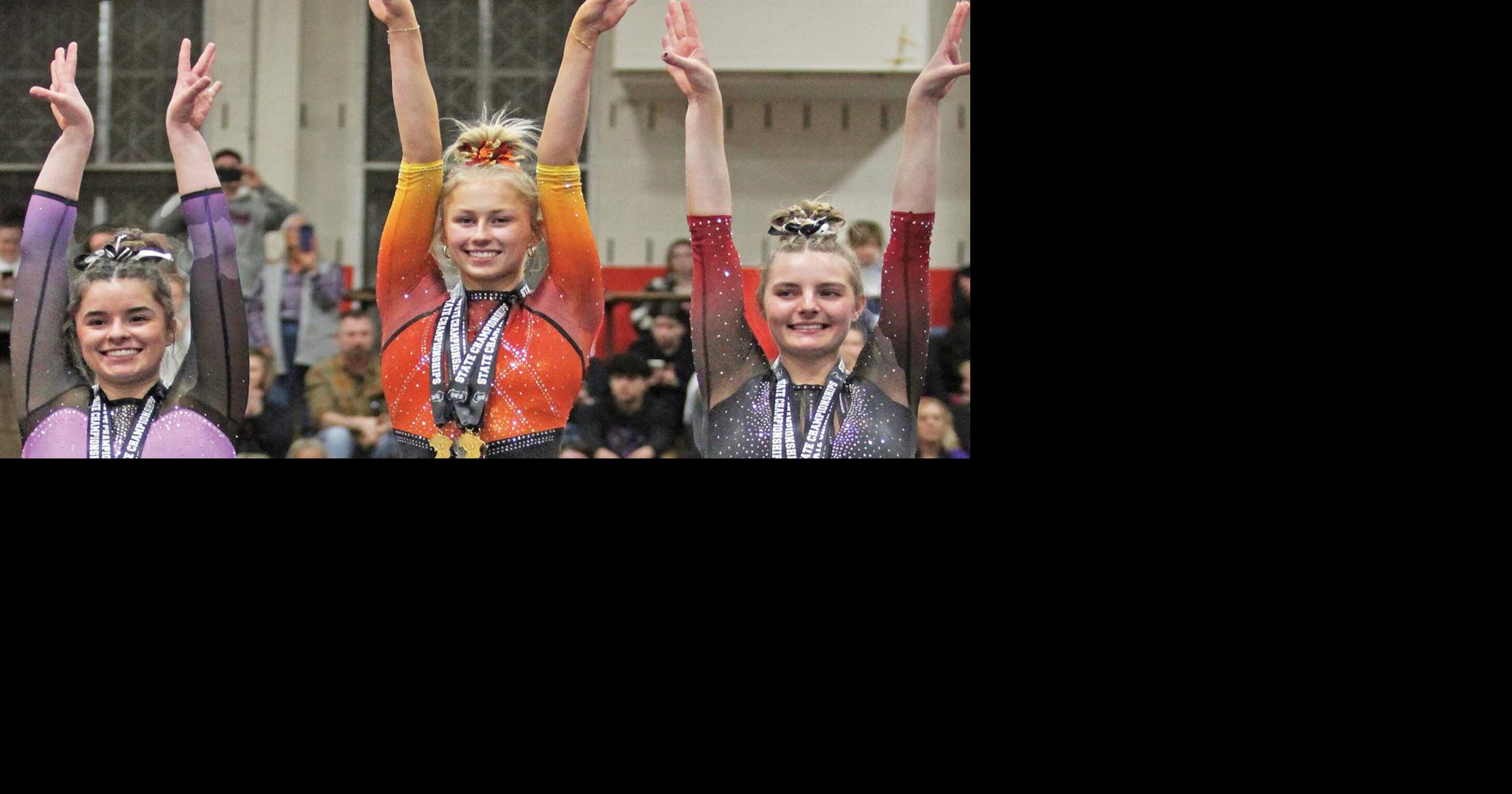 Gymnastics: Verona’s Annika Rufenacht three-peats as all-around state ...