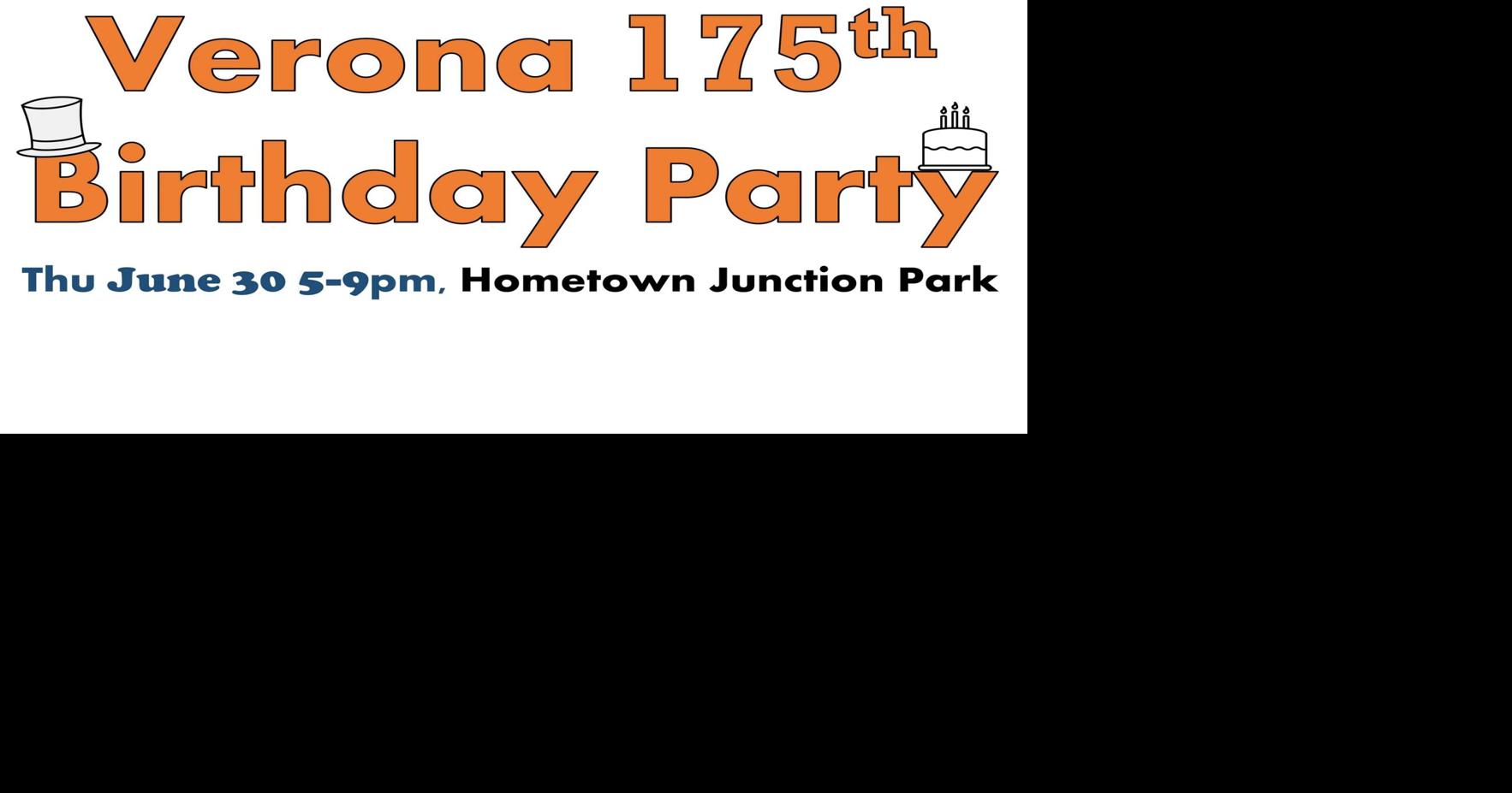 Verona's 175th birthday party set for June 30 | Community | veronapress.com