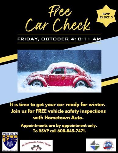 Senior Center offering health fair, free car checks | Local News ...