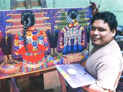 Artist brings original Mayan paintings to Verona | Community ...
