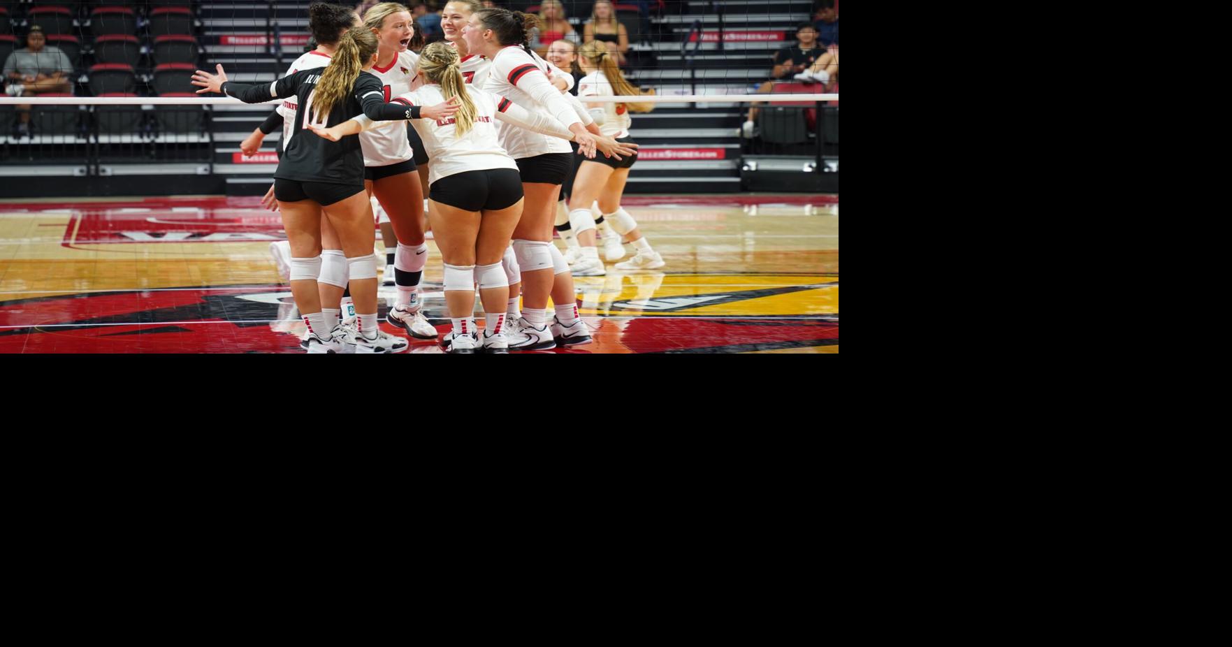 ISU volleyball drops exhibition match 3-2 to Southern Illinois ...