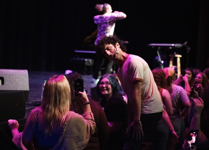 Gallery: Comedy music band Lewberger performs at Braden Auditorium ...