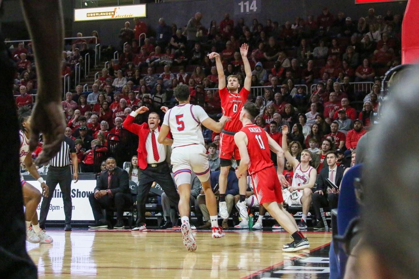 Johnny Kinziger's game-winner leads ISU men's basketball to pivotal win ...