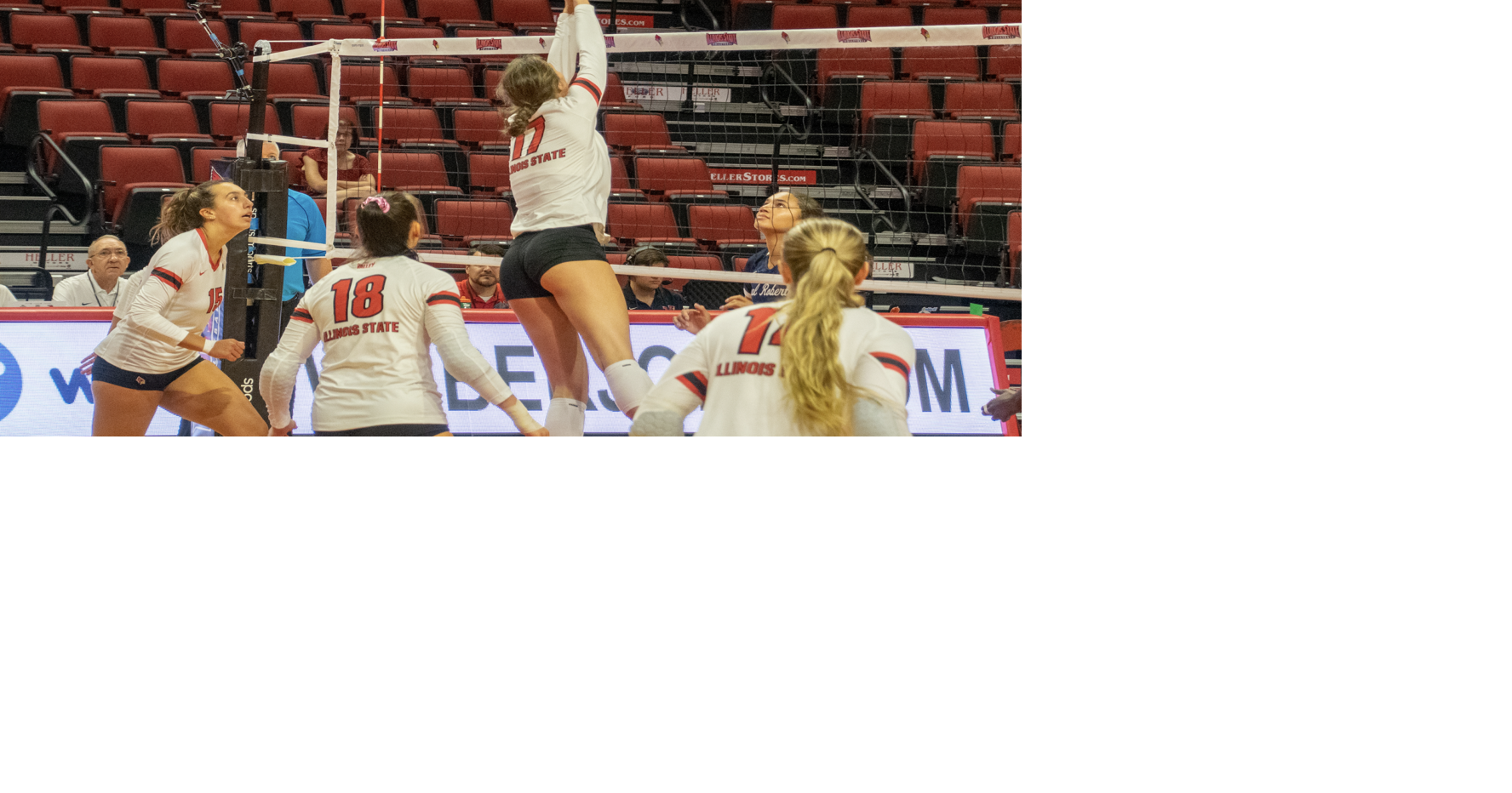 ISU volleyball takes home two MVC Weekly Awards following 3-0 weekend ...