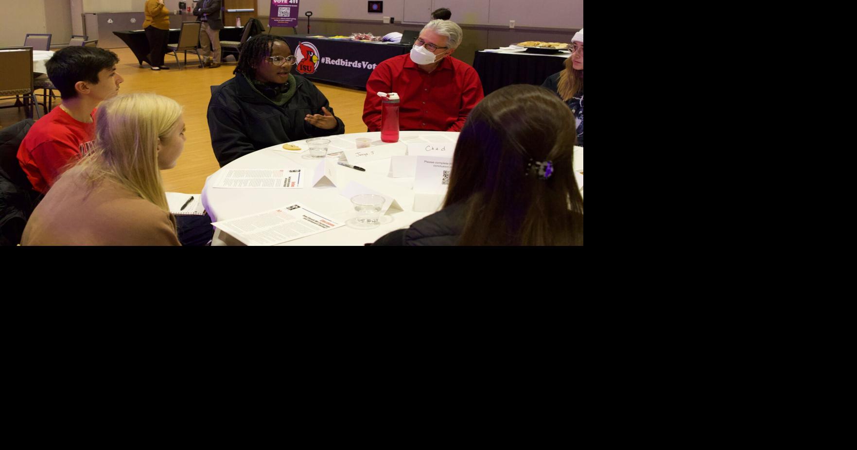 ISU campus community shares perspectives on voting at Deliberative ...