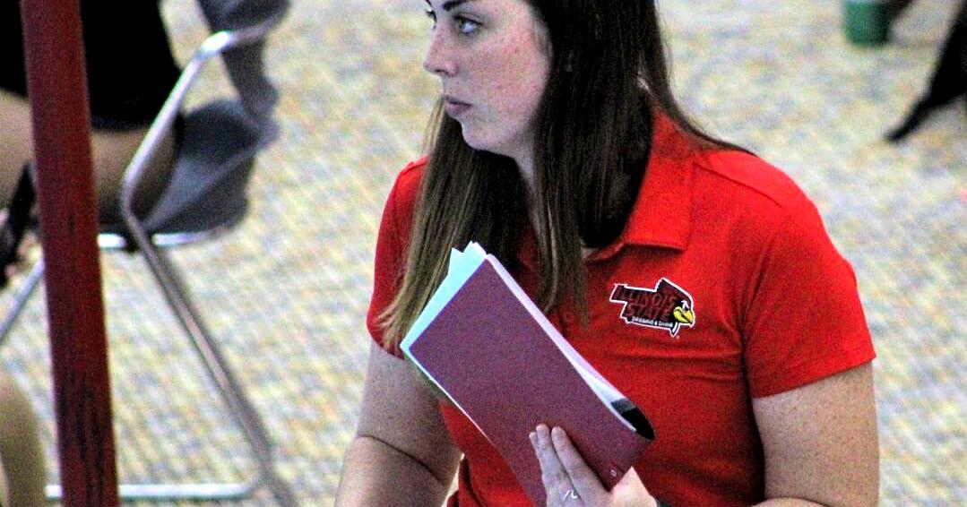 Swimming and diving head coach Caitlin Hamilton speaks on transitioning ...