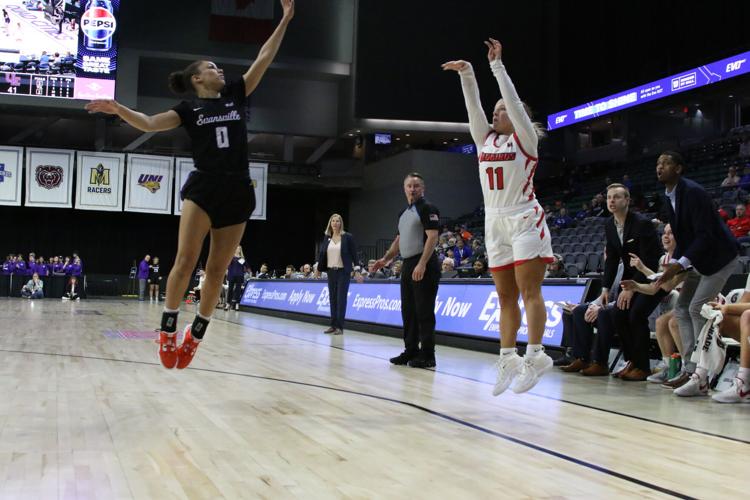 Gallery: ISU women's basketball leads throughout Hoops in the Heartland ...